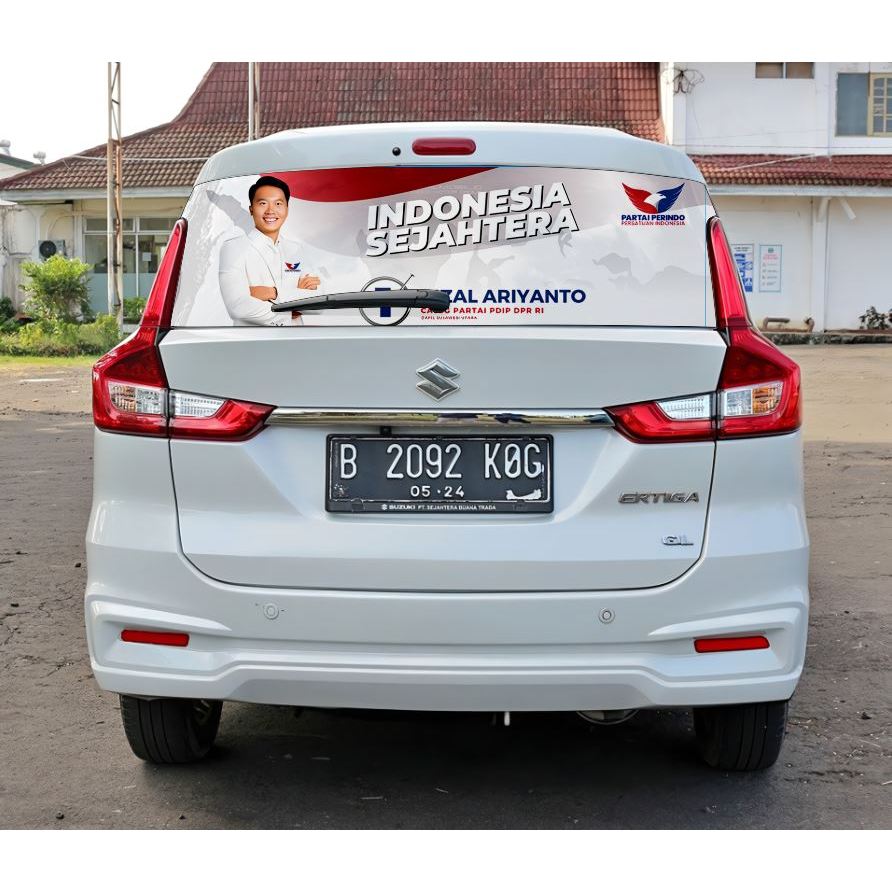Jual Stiker One Way / Oneway Vision - Stiker tembus pandang Kaca ...