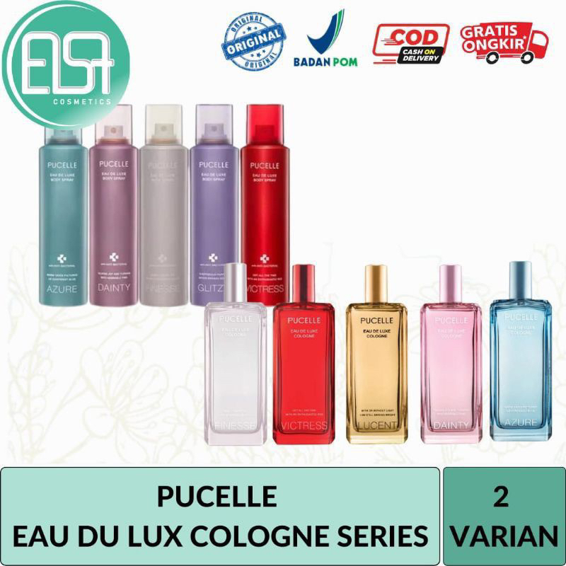 Jual Pucelle Eau De Luxe Cologne 100ml / pucelle eau de luxe body ...
