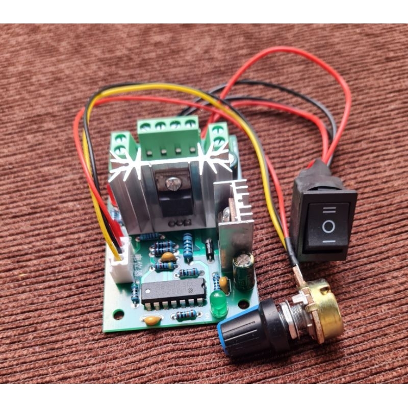 Jual Pengatur kecepatan PWM speed control arah putar bolak balik 10-30V ...
