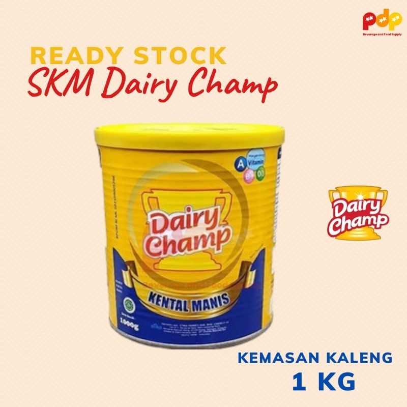 Jual SKM Dairy Champ 1000 g kaleng/Dairy Champ 1 kg | Shopee Indonesia