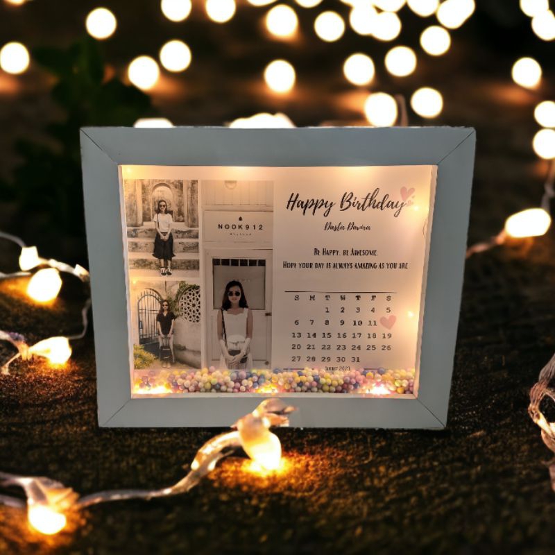 Jual Frame 3D Bubbleframe | kado wedding ultah anniversary | Shopee ...