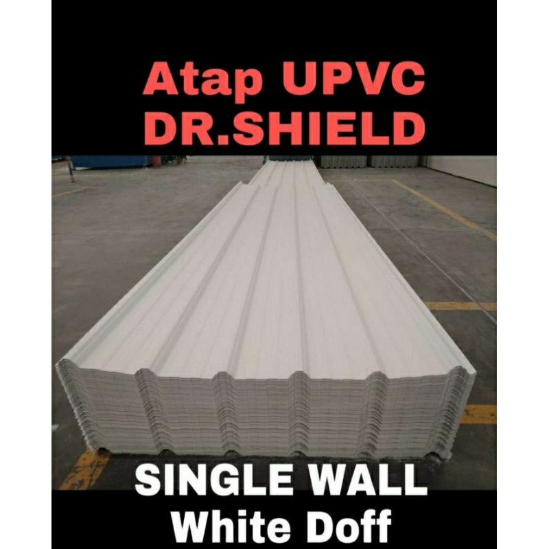 Jual Atap UPVC Dr Shield single layer RF 1050/meter/DR Shield ...