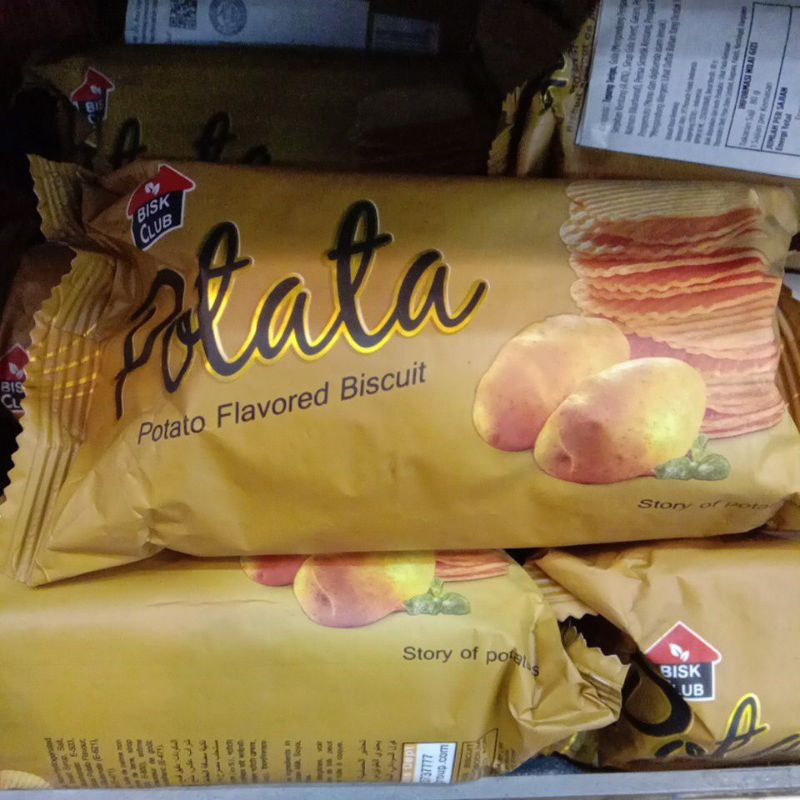 Jual potato flavored biscuit 80g | Shopee Indonesia