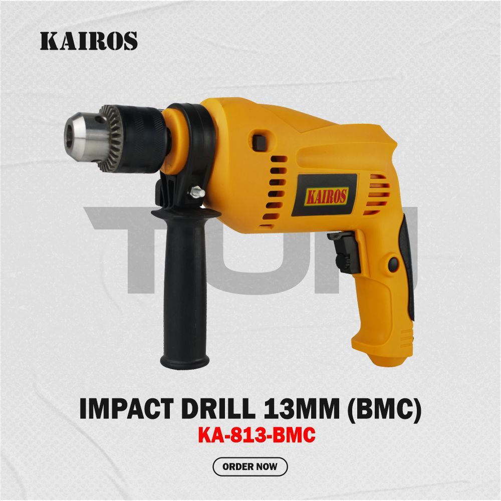 Jual KAIROS - IMPACT DRILL 13MM - KA-813-BMC - ( MESIN BOR TANGAN ...
