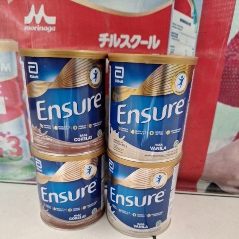Jual [PROMO] Ensure Fos Coklat Vanila 400g, 900g | Shopee Indonesia