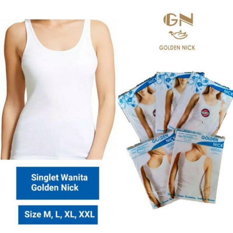 Jual Singlet Wanita Golden Nick | kaos dalam wanita | tangtop wanita ...