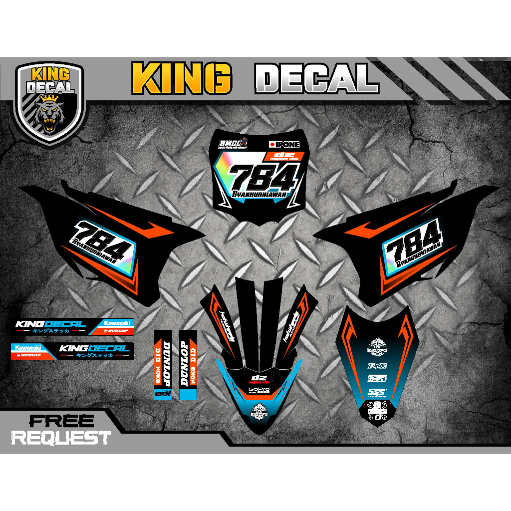 Jual DECAL KX 85 BEBEK STANDAR | Shopee Indonesia