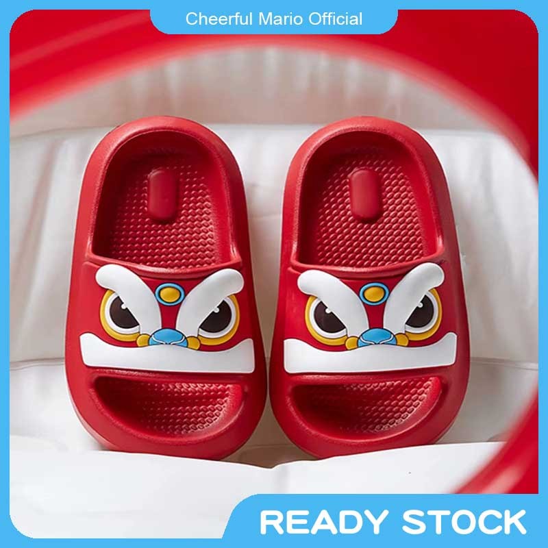 Jual Cheerful Mario Sepatu kamar mandi singa yang menyenangkan dan ...