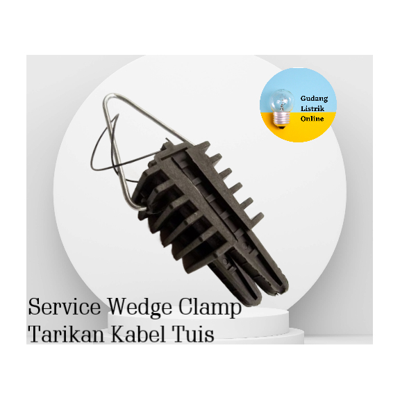 Jual COD KLEM TARIKAN KABEL PLN SERVICE WEDGE CLAMP TARIK TWIST TWISTED ...