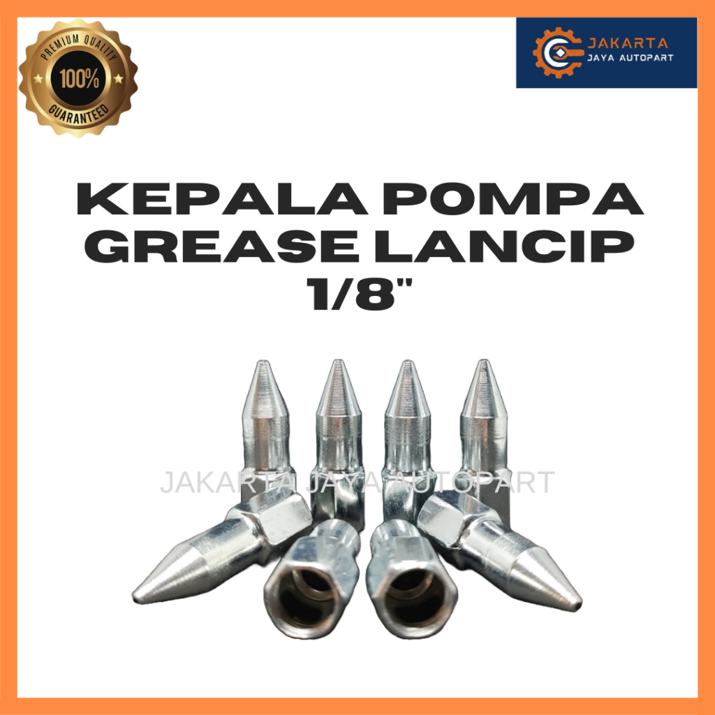 Jual KEPALA GREASE GUN MODEL LANCIP / SELANG POMPA NEPEL HOSE GEMUK ...