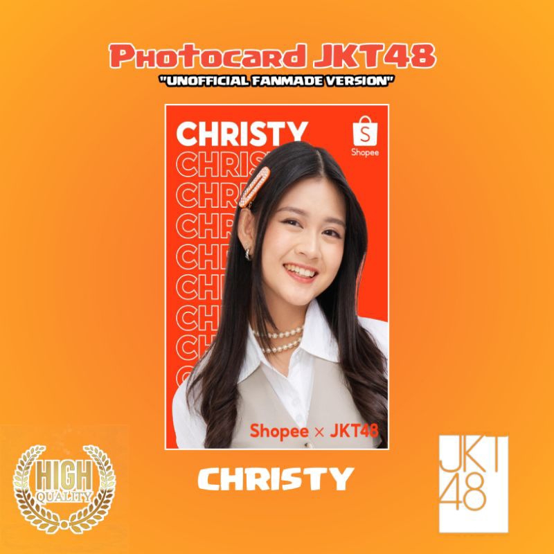 Jual Photocard JKT48 X Shopee Edition | Fanmade (Unofficial) | Shopee Indonesia