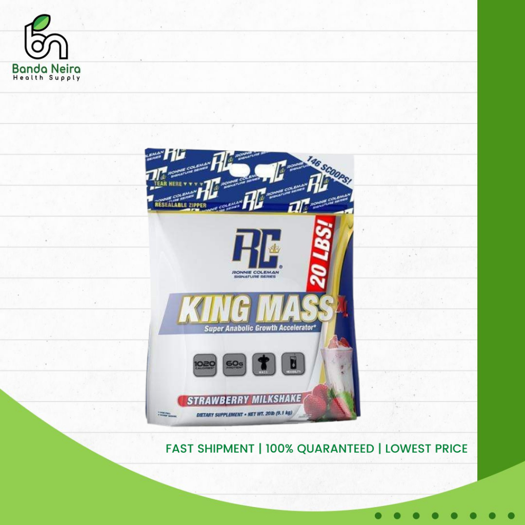 Jual RC Ronnie Coleman King Mass XL Gainer Protein | Shopee Indonesia