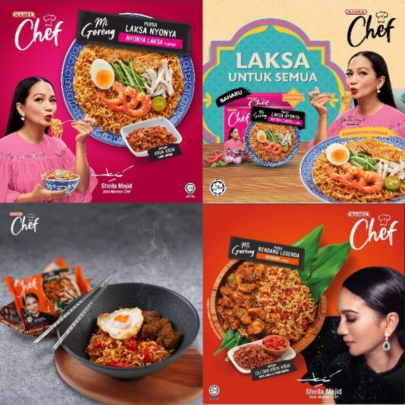 Jual MAMEE MIE INSTANT GORENG MAMEE CHEF NOODLE LAKSA NYONYA RENDANG ...