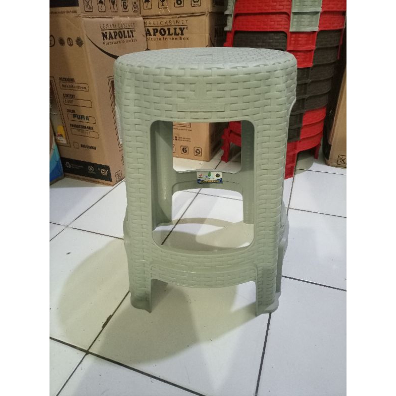 Jual Kursi plastik bulat Olymplast | Shopee Indonesia