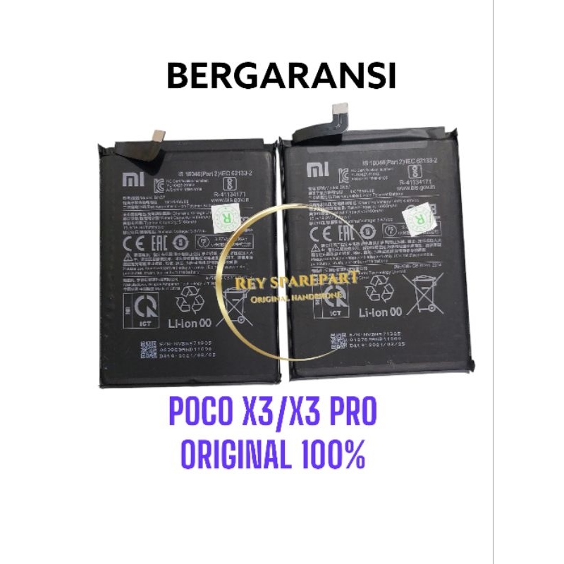 Jual Batre / Baterai / Battery BN57 Poco x3 / x3 Pro Original 100% ...