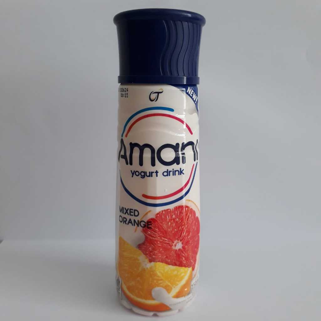 Jual Amani Yogurt Botol 250 mL | Shopee Indonesia