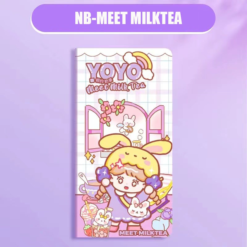 Jual Buku Jurnal Hardcase Notebook Lucu YoYo week Notebook 80 lembar ...