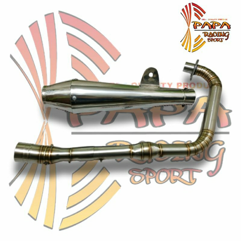 Jual Knalpot Custom Japstyle Classic Full system XSR 155 Scorpio z ...