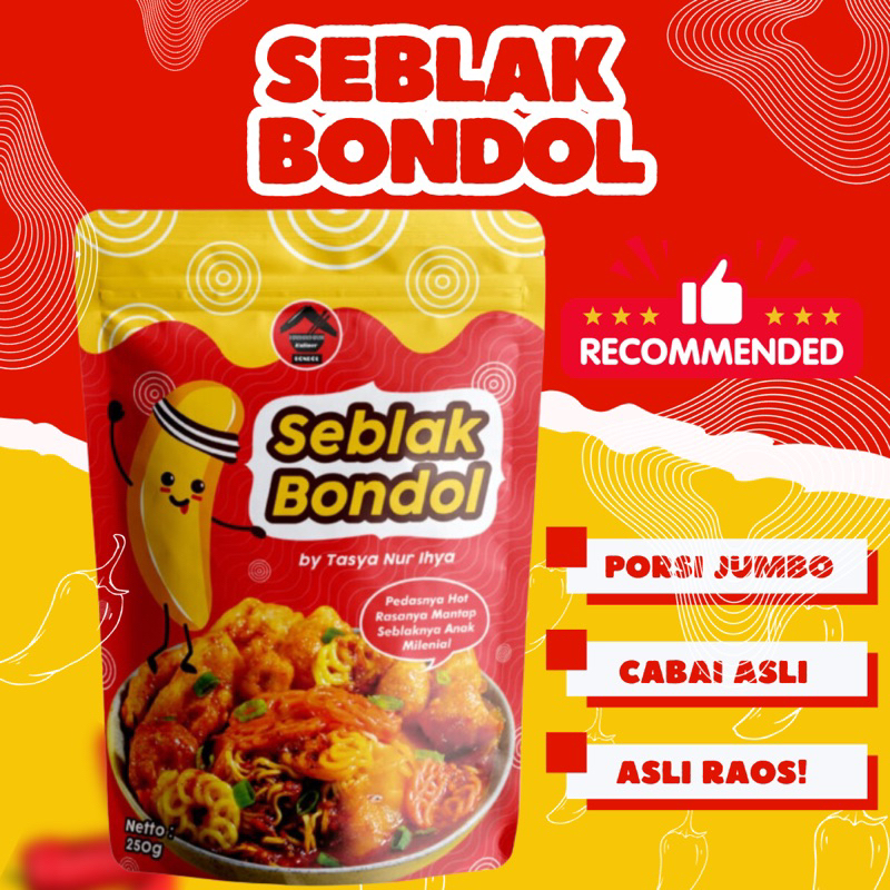 Jual SEBLAK INSTAN BONDOL JUMBO/ SEBLAK VIRAL SUKABUMI | Shopee Indonesia