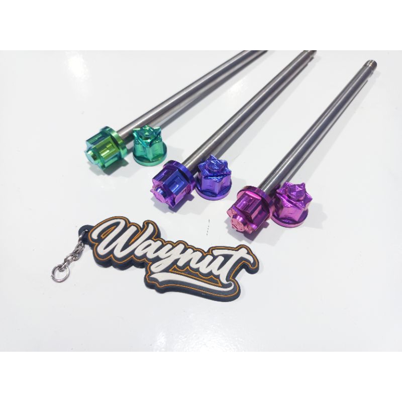 Jual As roda depan pcx Scoopy r12 vario160 Titanium | Shopee Indonesia