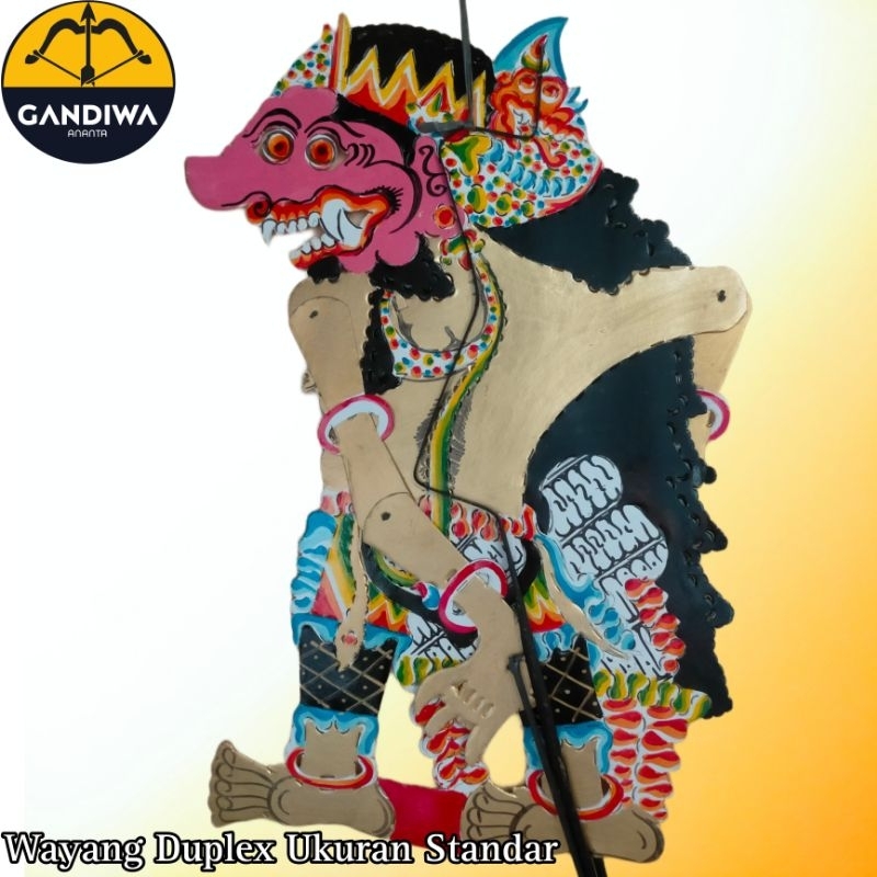 Jual wayang Duplex Buto Patih sabrangan by Gandiwa Ananta | Shopee ...