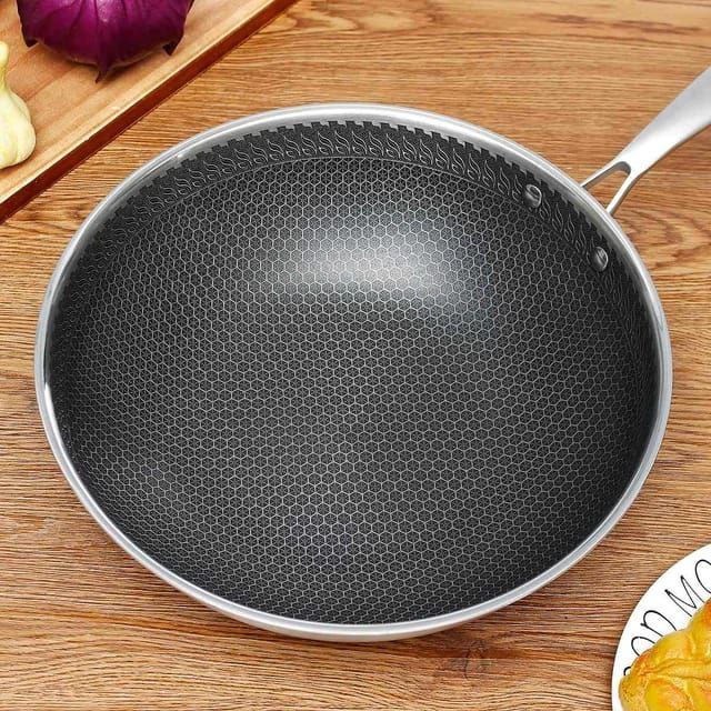 Jual WAJAN SARANG LEBAH / Wajan Penggorengan Anti Lengket Stainless ...