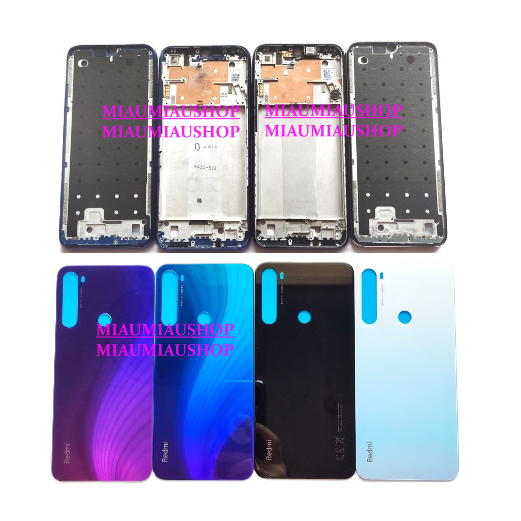 Jual TULANG TATAKAN LCD FRAME + BACK CASING HOUSING REDMI NOTE 8 ...