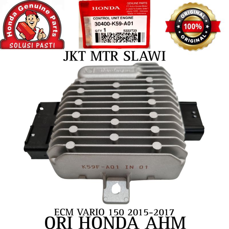 Jual 30400-K59-A01 ecu ecm vario 150 2015-2017 dealer resmi hgp ori ...