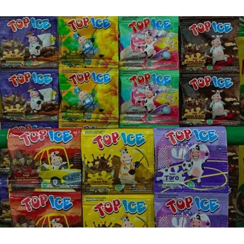 Jual top ice minuman sachet ..1renteng isi 10 x 7gram. | Shopee Indonesia