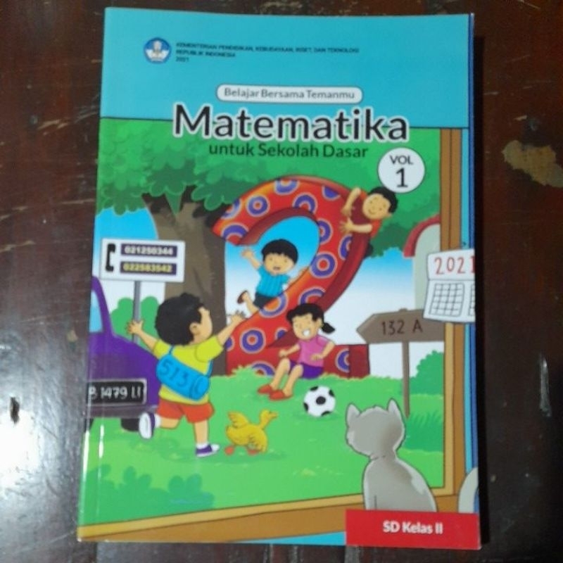 Jual Buku matematika Kelas 2 vol 1 & 2 sd | Shopee Indonesia