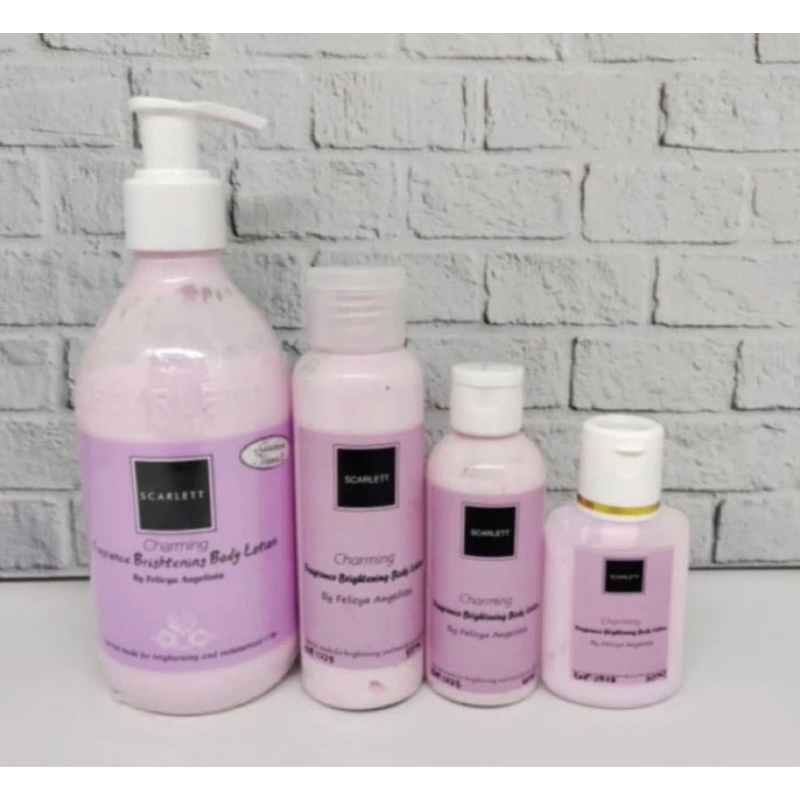 Jual Scarlett Mini Body lotion Lengkap Semua Varian / | Body Care ...