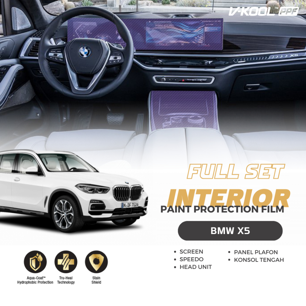 Jual VKOOL PPF Interior Protector BMW X5 - Full Set | Shopee Indonesia