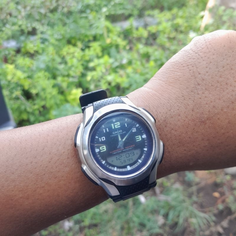 Jual Jam tangan pria Casio AW S90 Anadigi | Shopee Indonesia