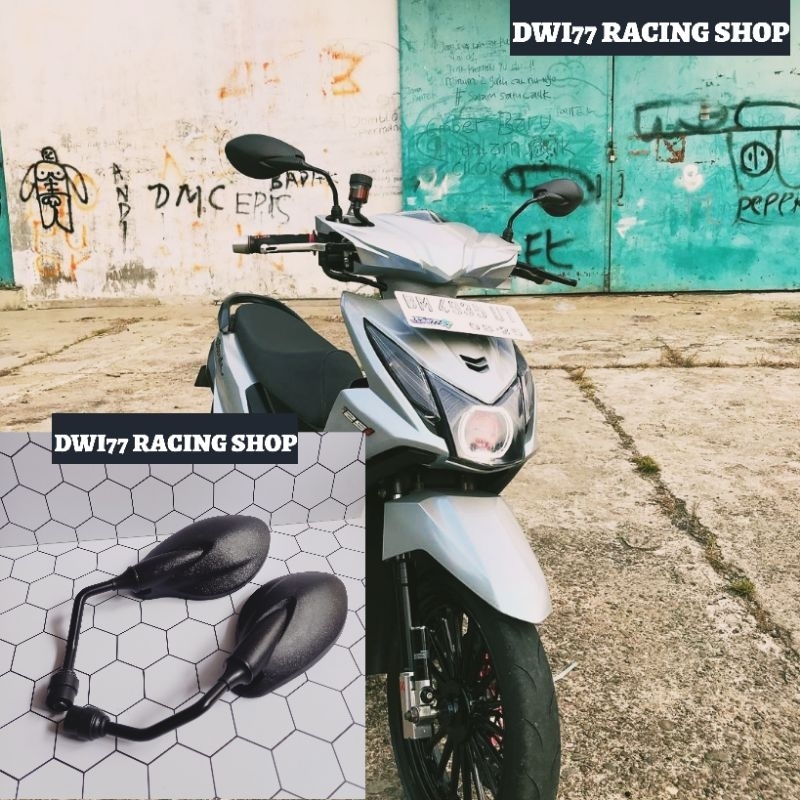 Jual Spion X1 Hitam Polos PNP Honda Beat Injeksi Beat Fi Universal ...