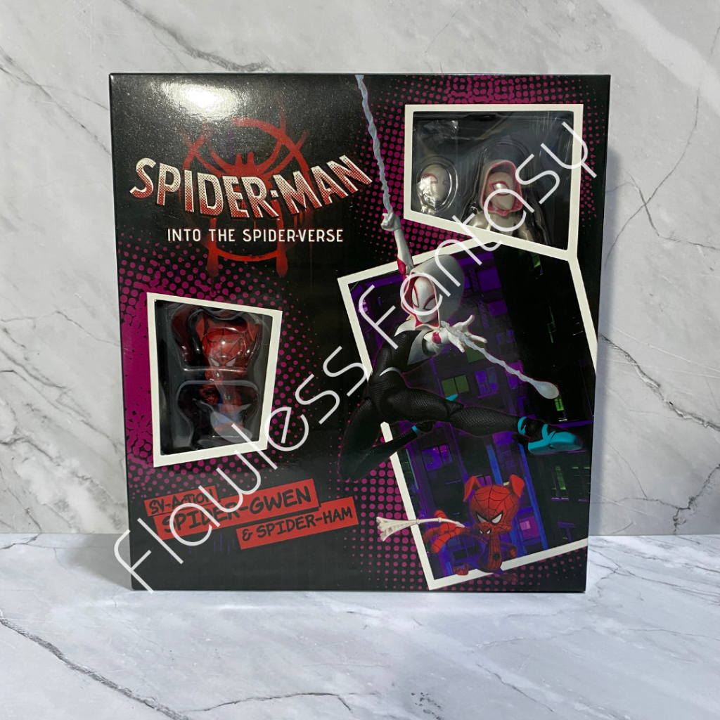 Jual Spiderman Sentinel Spider Gwen Spider Ham Spider-Gwen & Spider-Ham ...