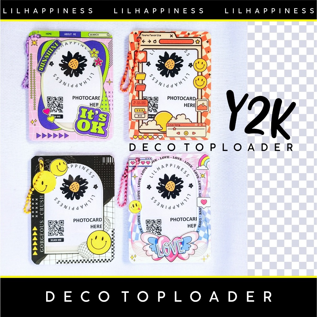 Jual DECO TOPLOADER | DECO SLEEVES | BY LILHAPPINESS | Y2K TOPLOADER ...