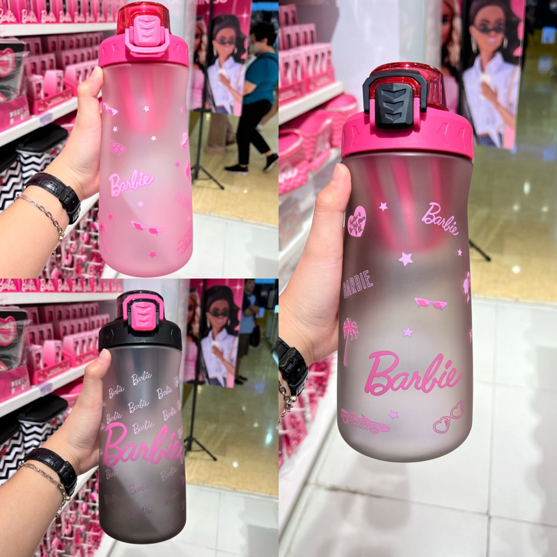 Jual Miniso x Barbie‼️Tumbler / Botol Minum Barbie 1.100ml include ...
