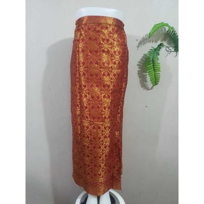 Jual Rok span Songket /Rok instan langsung pake/ Rok bawahan kebaya ...