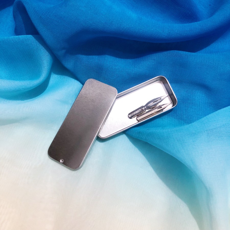 Jual Metal Nib Box / Tempat Nib Besi | Shopee Indonesia