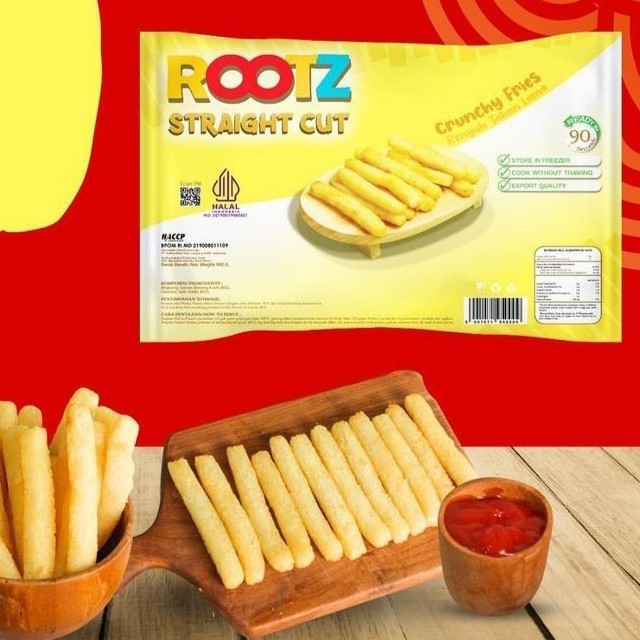 Jual ROOTZ 900gr STIK SINGKONG / ROOTZ CASAVA STRAIGHT CUT 900gr | Shopee Indonesia