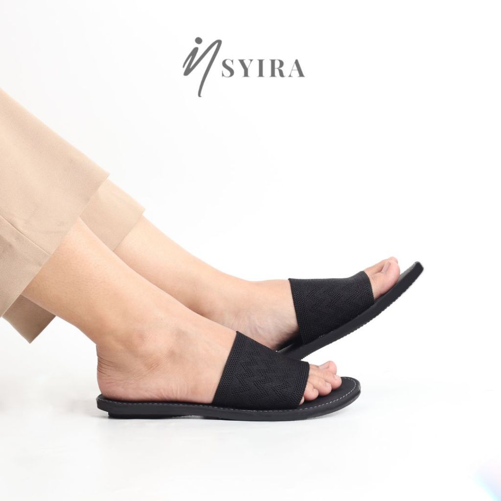 Jual Sandal Wanita Kekinian Selop Rajut Halda / Sandal Wanita Kekinian ...