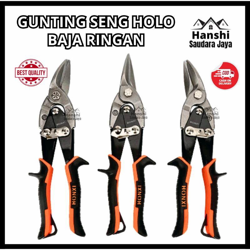 Jual Gunting Seng Aviation Snips 10 Inch / Gunting Baja Ringan ...