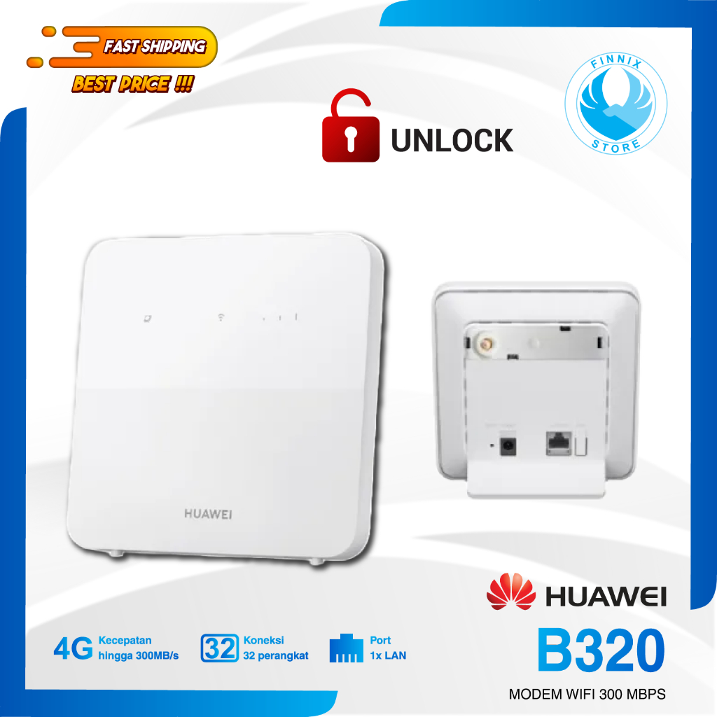 Jual Huawei B320 Penganti Orbit Star 2 B312 Modem Router Wifi UNLOCK ...