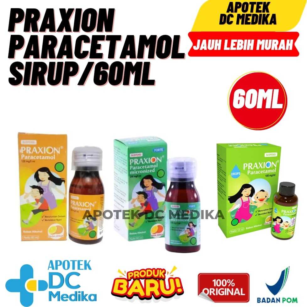 Jual PRAXION SIRUP/PARACETAMOL | Shopee Indonesia