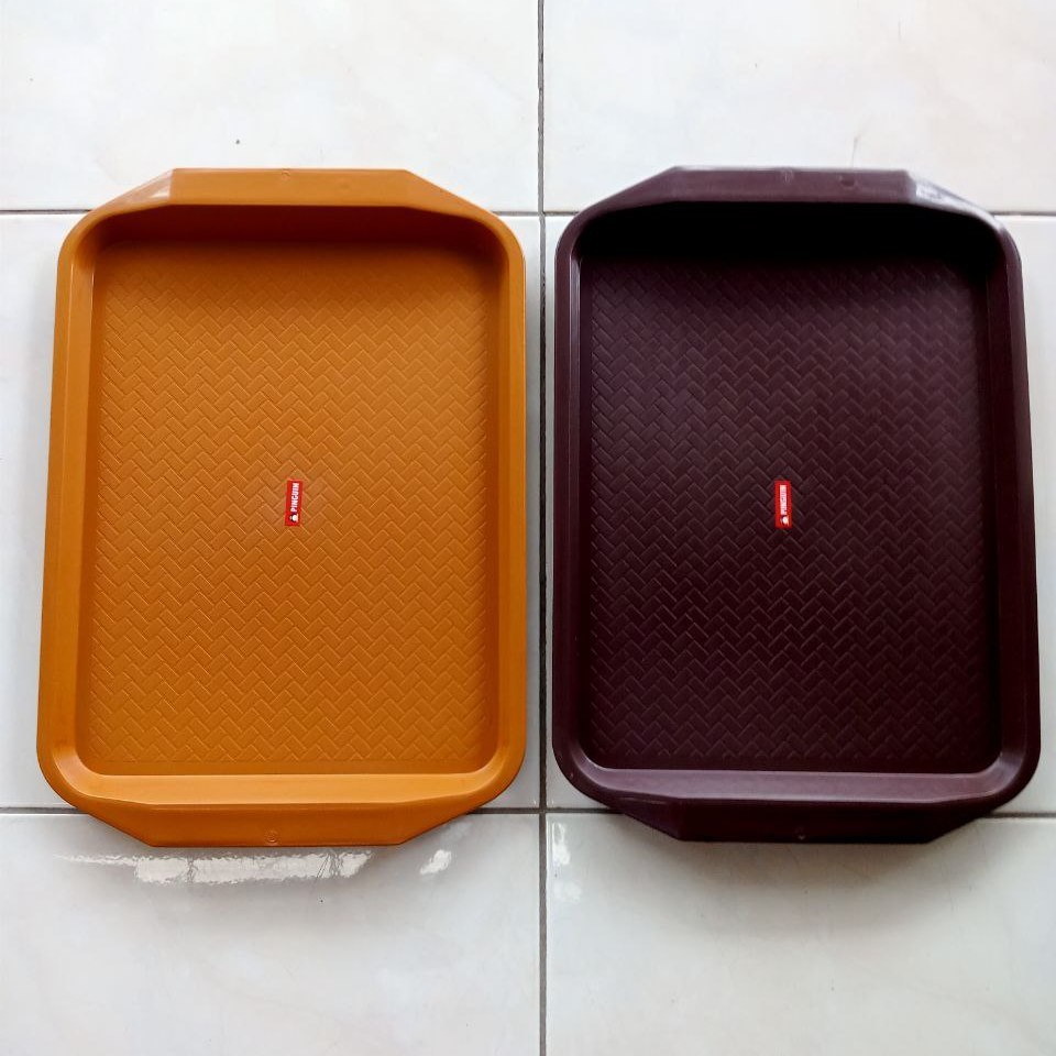 Jual Nampan Resto Coklat, Nampan KFC, Baki Plastik Besar, Nampan ...