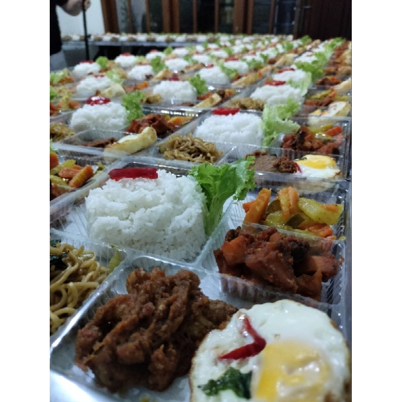 Jual Lia Amai Kitchen Nasi Kotak Rames Daging MINIM ORDER 20pax ...