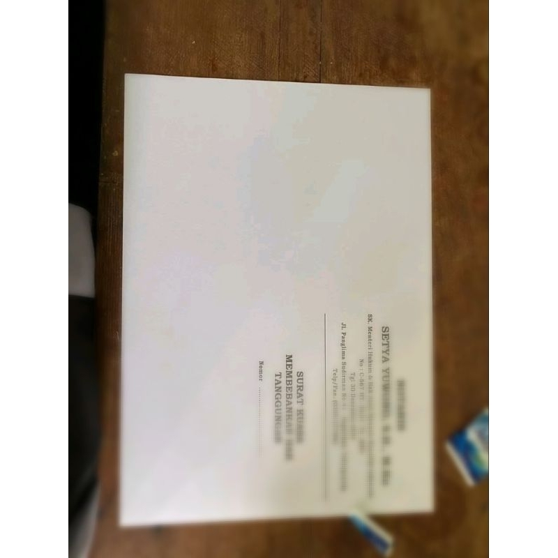 Jual Cover PPAT - Warna Putih | Shopee Indonesia