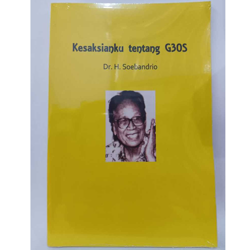 Jual Kesaksianku Tentang G-30 S - Soebandrio - NR | Shopee Indonesia