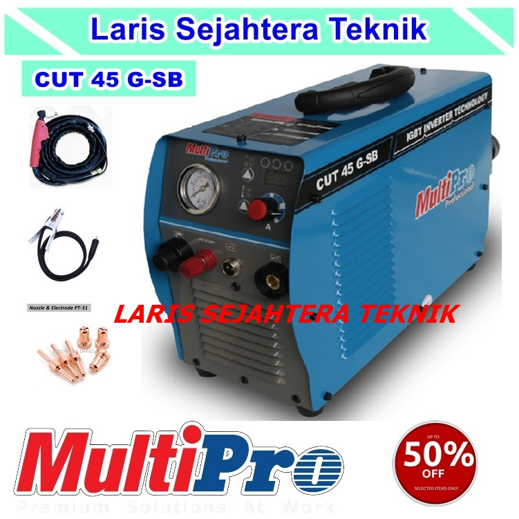 Jual Mesin Las Multipro CUT 45 GSB Trafo Las Listrik Plasma Cutting 45 ...
