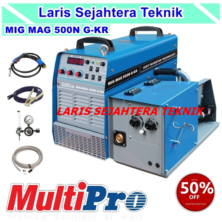 Jual Mesin Las Multipro MIG-MAG 500N GKR Trafo Las Listrik MIG 500 N G-KR | Shopee Indonesia